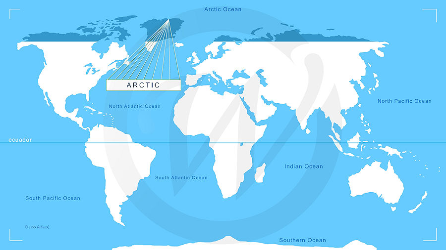 Map of Arctic – baburek.co